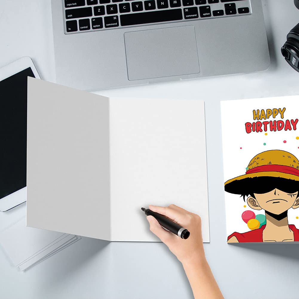 OJsensai Happy Birthday Card, Funny Birthday Card for Daughter Son, Bday Greeting Card for Him Her