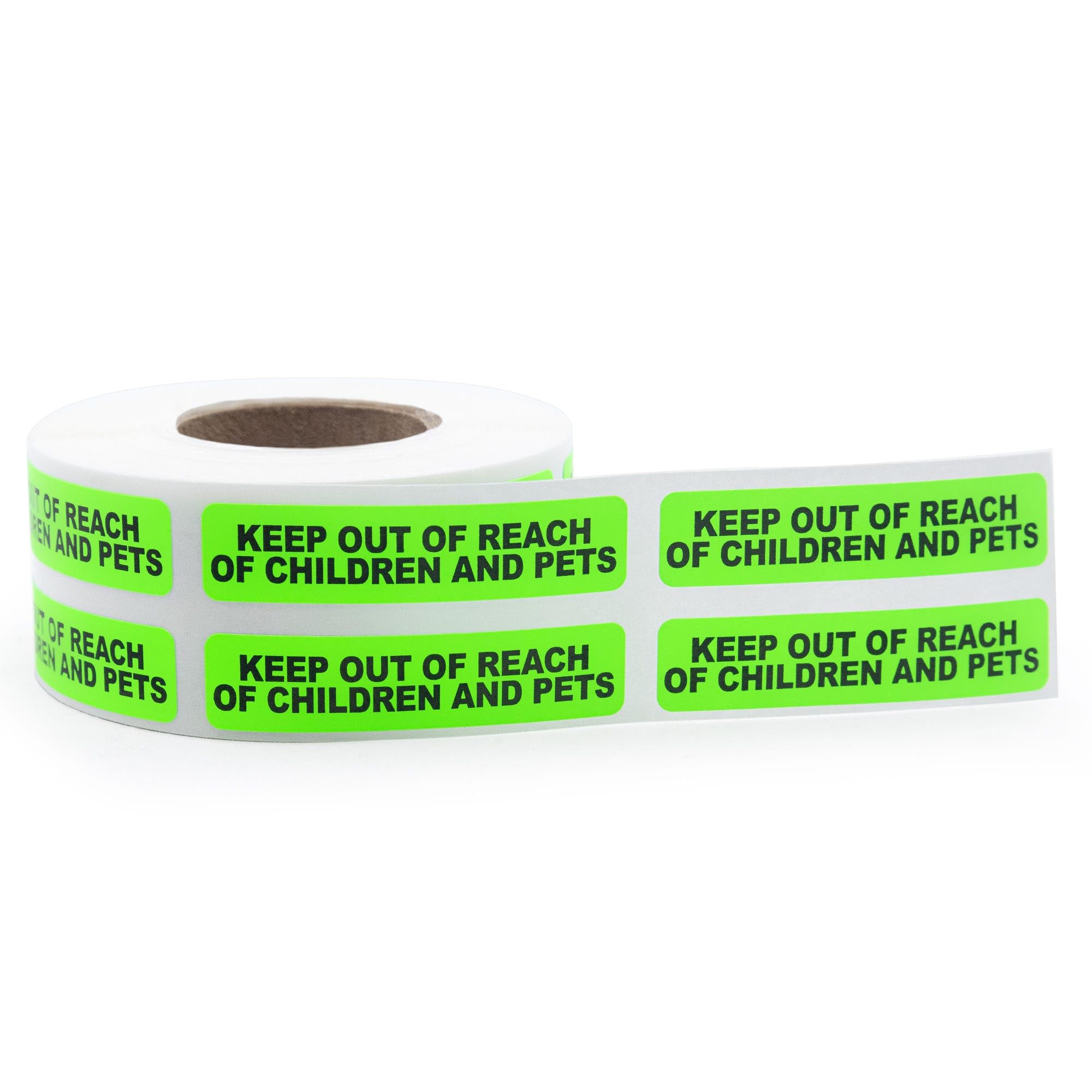 LabelValue.com | Keep Out of Reach of Children and Pets Medical Healthcare Labels - 500 Labels Per Roll