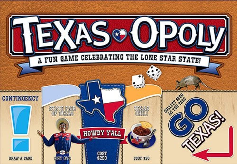Late for the Sky Texas-opoly Game, 96 months to 9600 months