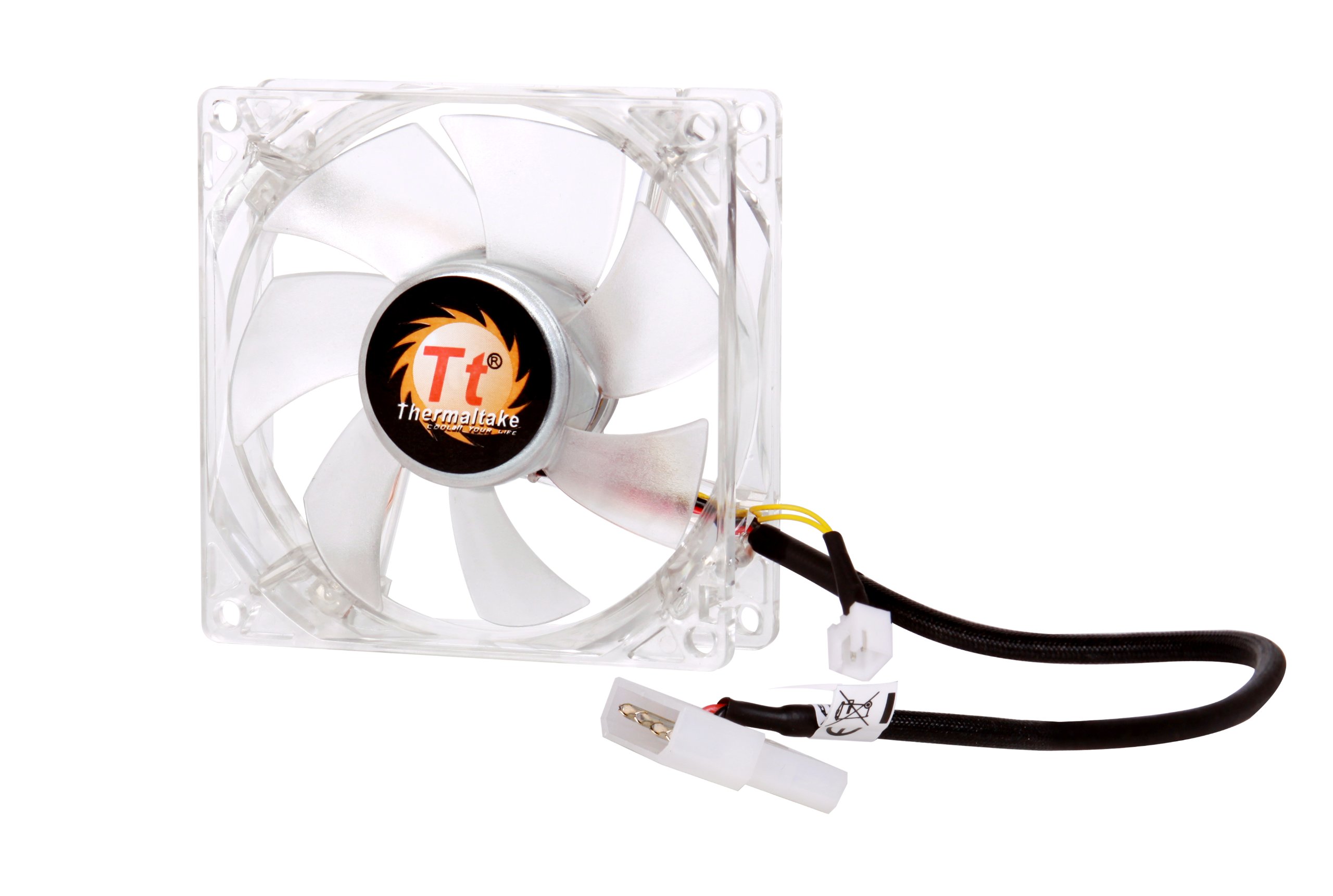 Thermaltake Blue-Eye Silent Smart 80mm Blue Led Case Fan with Adjustable Fan Speed Control AF0025