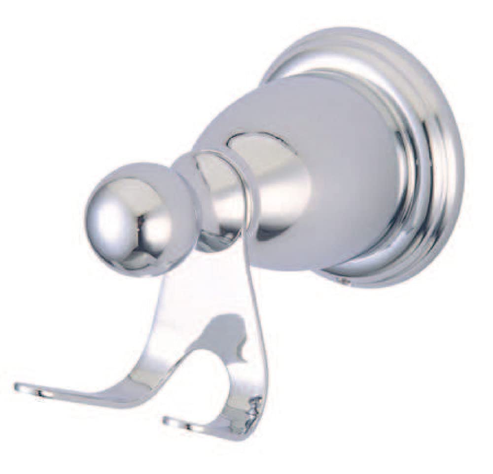Kingston Brass BA1757C Heritage Robe Hook, 3-1/2-Inch, Polished Chrome