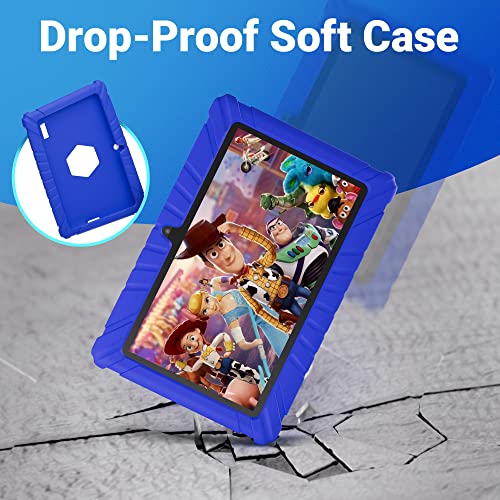 Contixo V8 Kids Tablet, 7" Kids Learning Tablet Bundle - Parental Control, WiFi Dual Camera, Teacher Approved Tablet for Kids, Kids Bluetooth Headphone & Tablet Bag Set