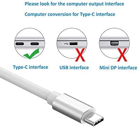EYEARN USB Type C 3.1 to Compatible USB 3.0 Dock Hub 3 in 1 USB C Adapter 4K VideoCharge Converter Stable Performance, Solve The Problem of Fewer Ports