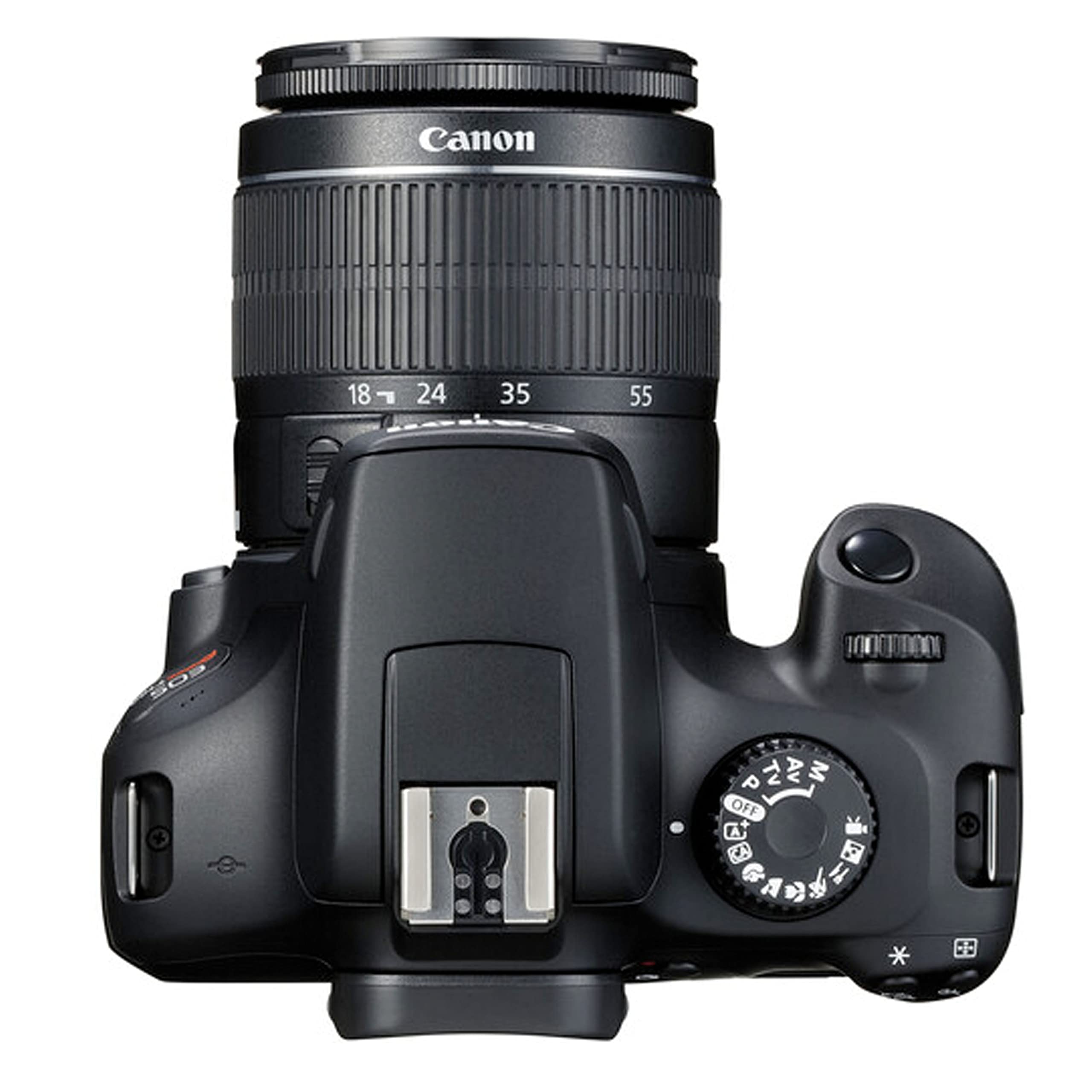 Canon Rebel T100/EOS 4000D Bundle: Includes 18-55mm is II Lens, Tripod, 64GB Memory Card, Carry Case, and 3-Piece Filter Kit for Stunning Photos and Videos