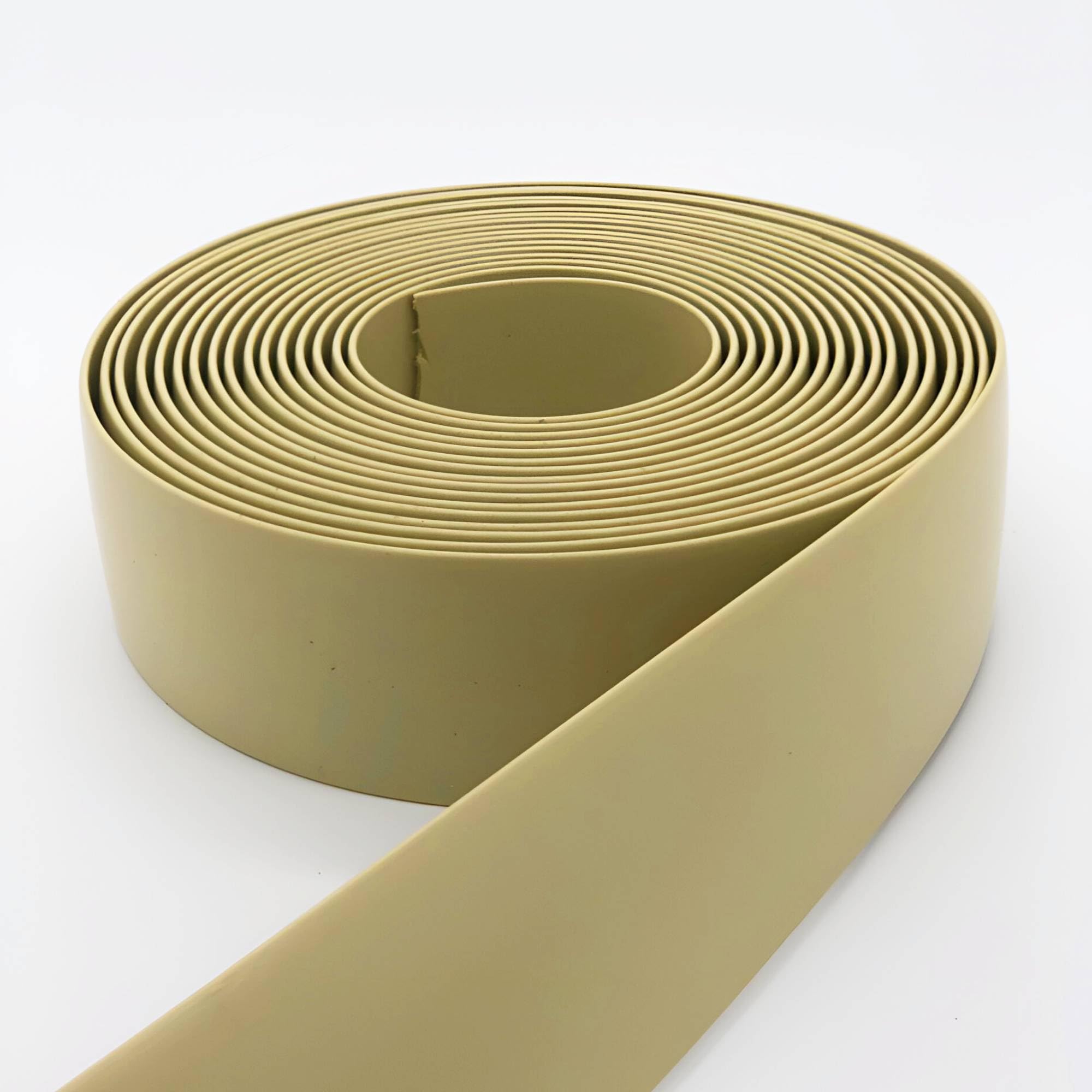 KOMORAX 200ft Long 1.5" Wide Vinyl Chair Strapping. Repair & Replacement Matte Finish.for Patio Outdoor Lawn Garden Durable Attractive (Driftwood)