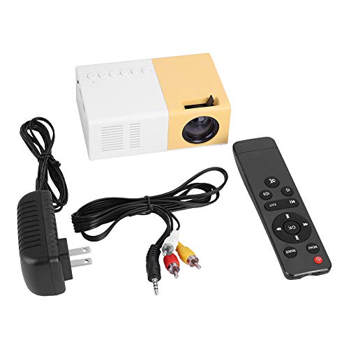 Smart Projector, Portable 6000 Lumens LED Mini Projector, 1080P Home Theater Video Projector Suitable for Outdoor Recreation and Home Theaters