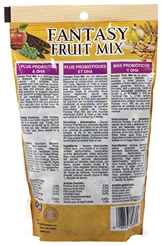 Sun Seed Company BSS59305 Fantasy Fruit Mix Cockatiel Treats Pouch, 11-Ounce