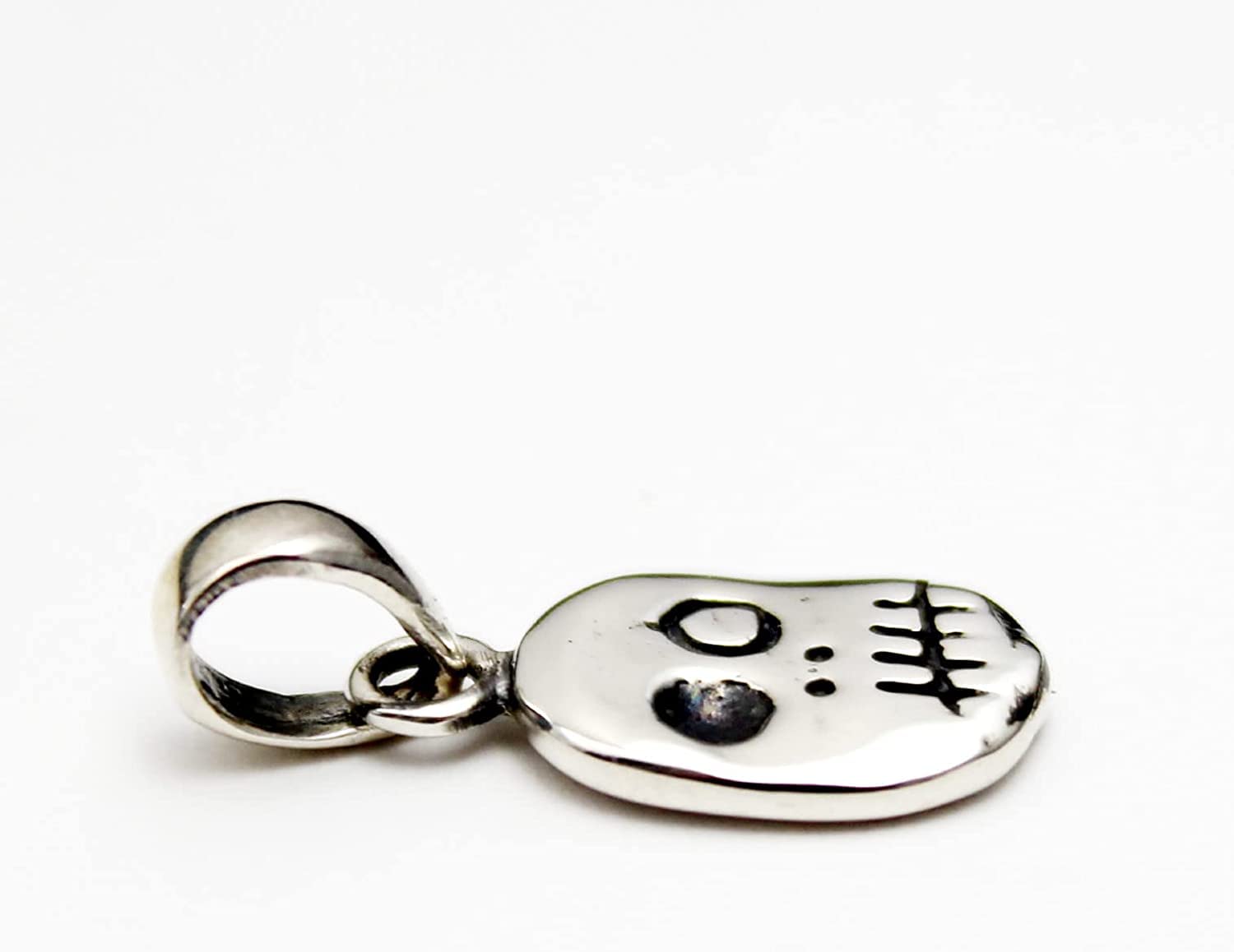 COSUMOSU Cute skull 925 sterling silver Pendant charm for Necklace for bracelet DIY