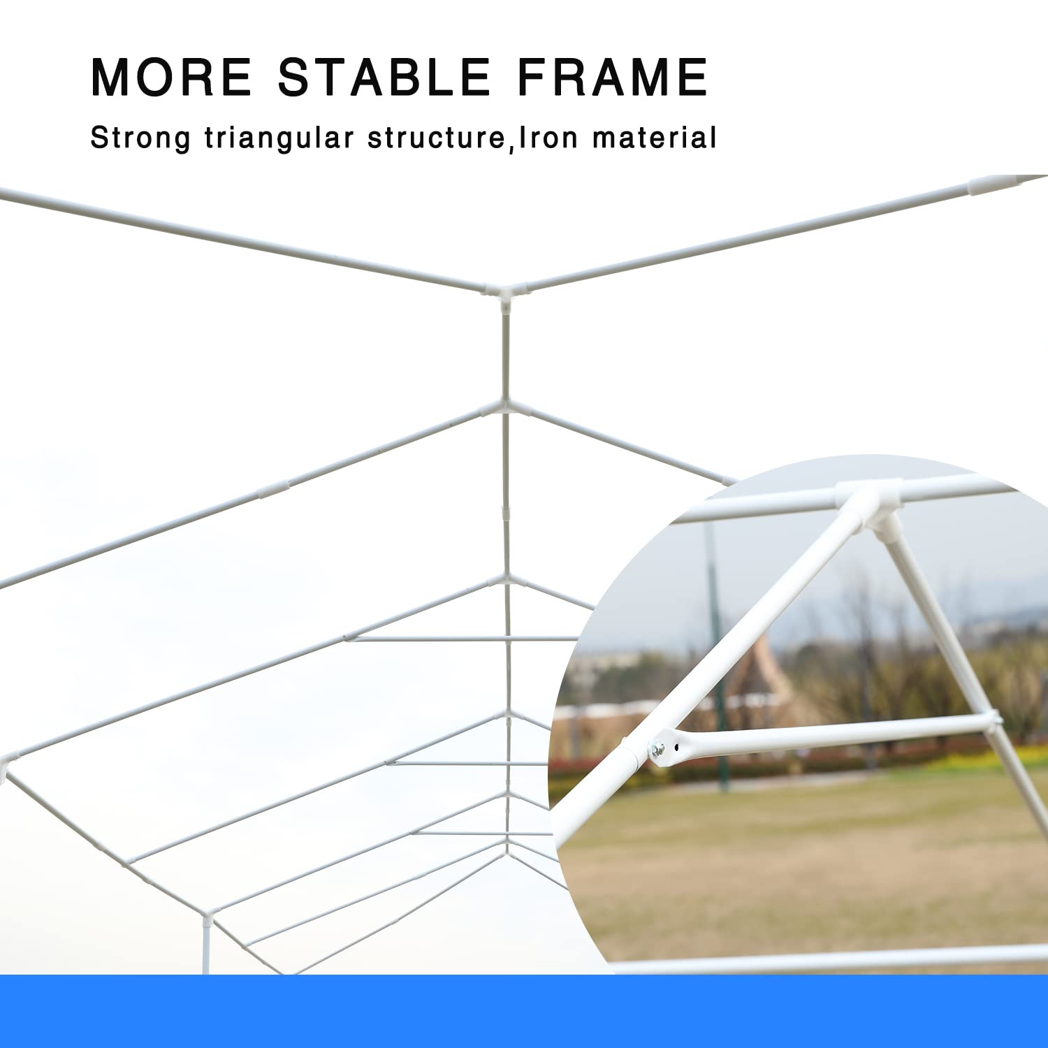 Canopy Tent -10x30 Outdoor Party Wedding Tent Heavy Duty Canopy with 5 Removable Sidewalls for Backyard Patio Camping,White