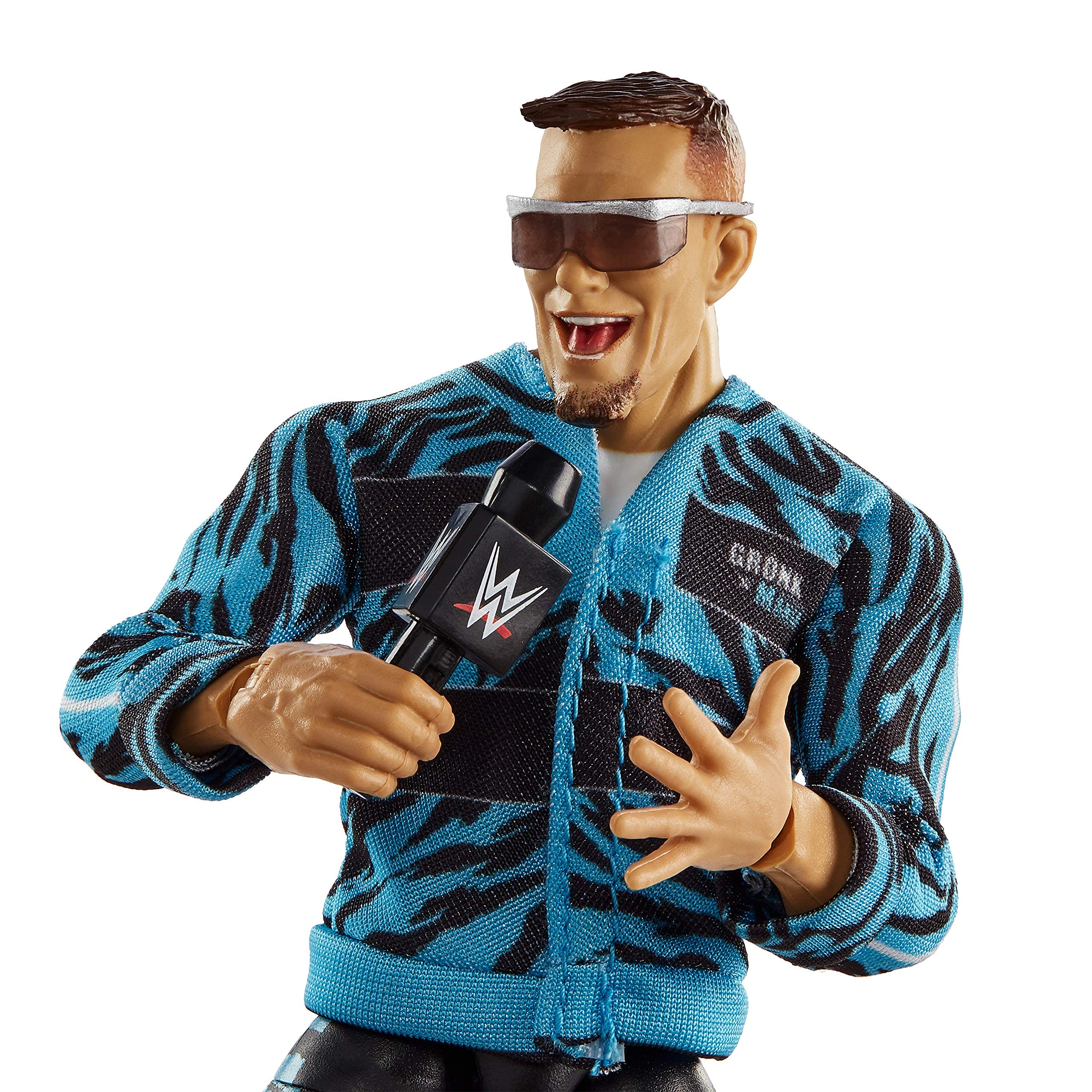 WWE Rob Gronkowski Elite Collection Series 82 Action Figure 6 in Posable Collectible Gift Fans Ages 8 Years Old and Up