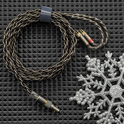 HiFiGo DUNU Hulk PRO Mini Litz Type 2 Braided Structure IEMs Cable, SA6 Ultra Original Earphones Cable with Q-Lock Plus Interchangeable Plug (0.78 2PIN Connector)