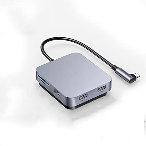 CXDTBH 5 in 1 Type UGREEN USB C HUB to USB 3.0 5Gbps TF/SD Card 104MB/s Accessories Magnetic