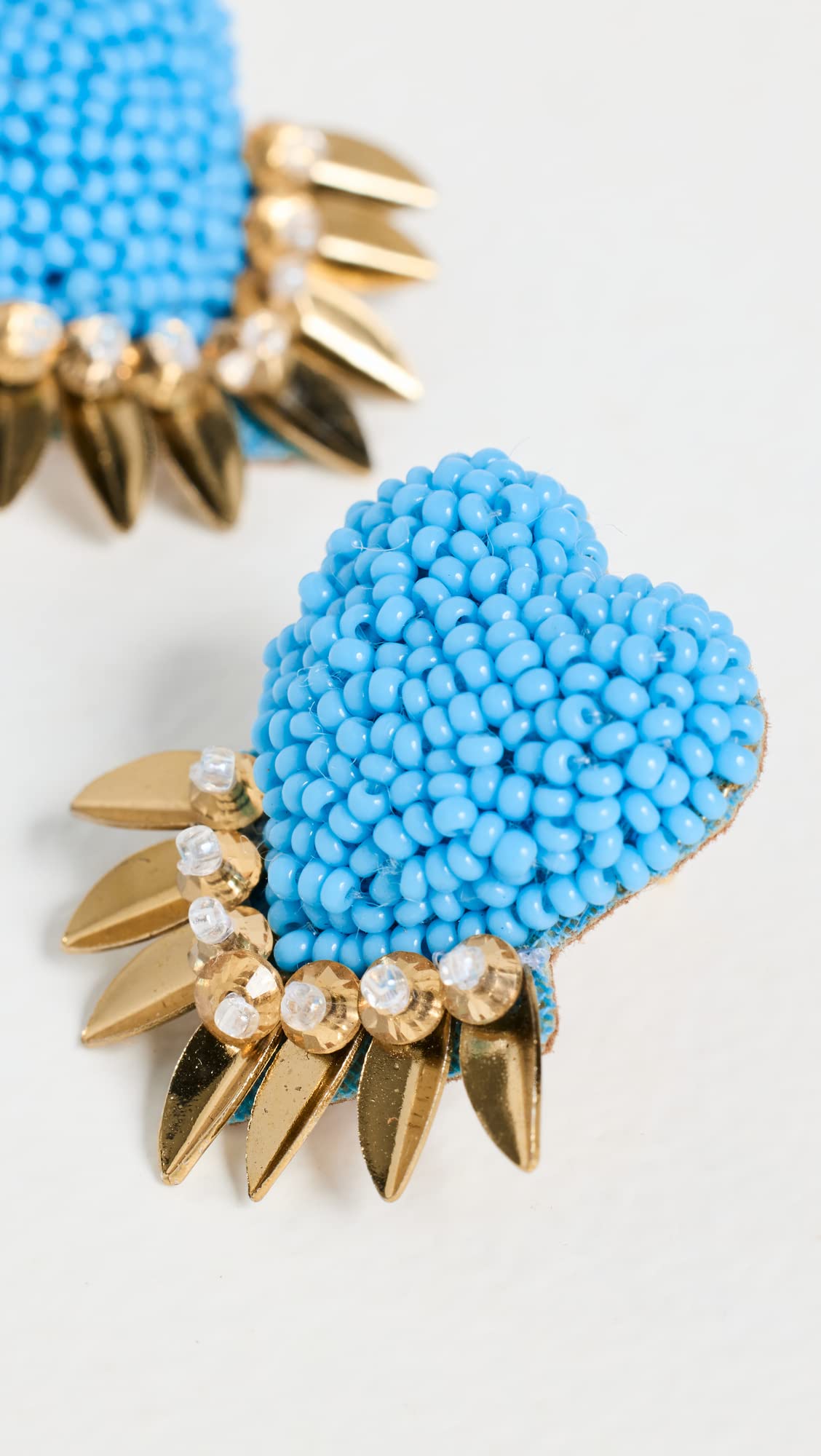 Deepa Gurnani Women's Danika Earrings, Turquoise, Blue, One Size