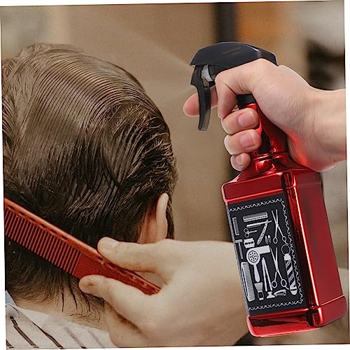 FOMIYES Spray Mist Bottle Hairdressing Electroplating Retro Watering Can Spray Mist Bottle The Pet Red Water Spray Can Watering Kettle Water Sprayer Vintage Water Container Travel