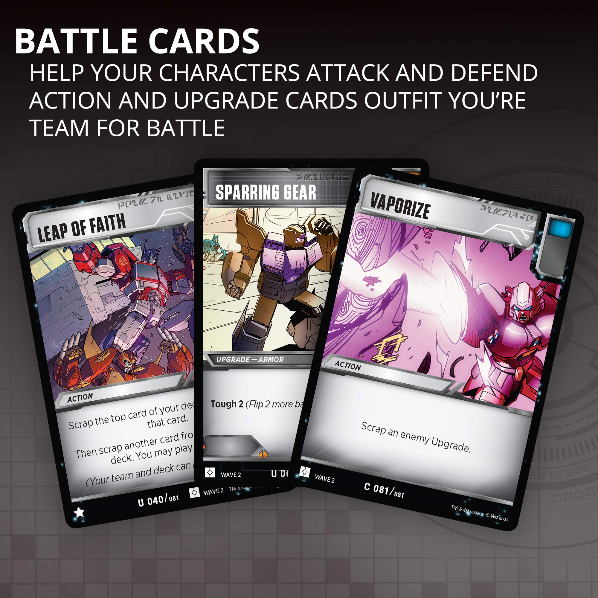 Transformers TCG: Bumblebee Vs. Megatron 2-Player Starter Set | 1 Ready-to-Play Deck | 44 Cards Incl. Bumblebee