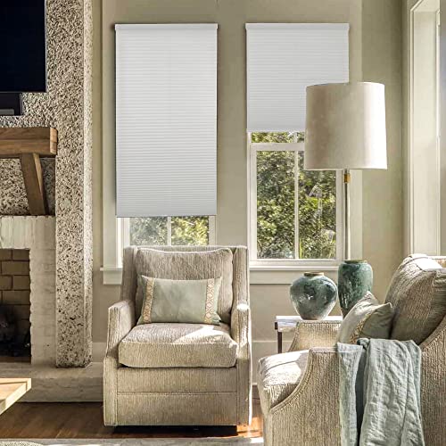 CHICOLOGY Cellular Shades , Window Blinds Cordless , Blinds for Windows , Window Shades for Home , Window Coverings , Cellular Blinds , Door Blinds , Morning Mist, 24"W X 64"H