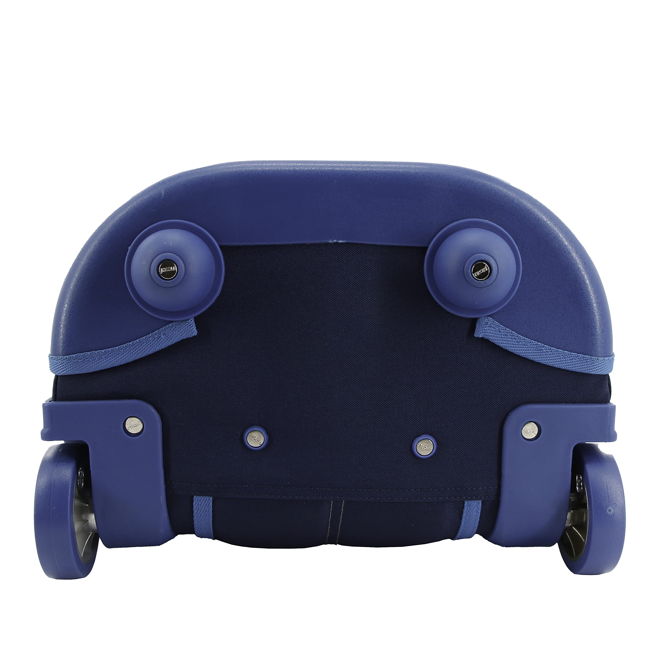 J World New York Sunlight Rolling Backpack. Roller Bag Wheeled Carry-On Luggage, One Size (Navy)