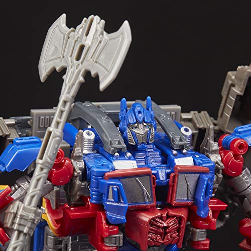 Transformers Toys Studio Series 44 Leader Class Dark of The Moon Movie Optimus Prime Action Figure - Kids Ages 8 & Up, 8.5"