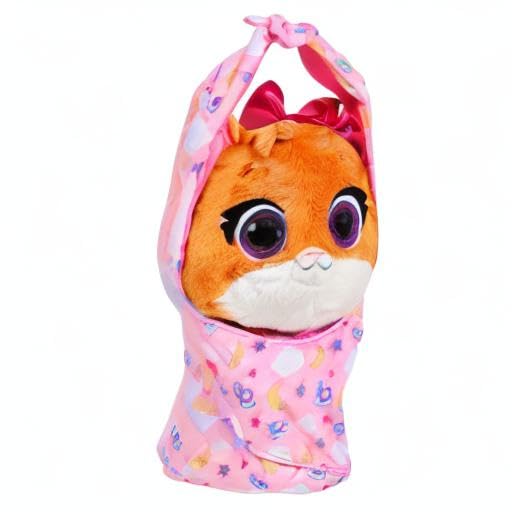 T.O.T.S. Cuddle & Wrap Plush - Mia The Kitten