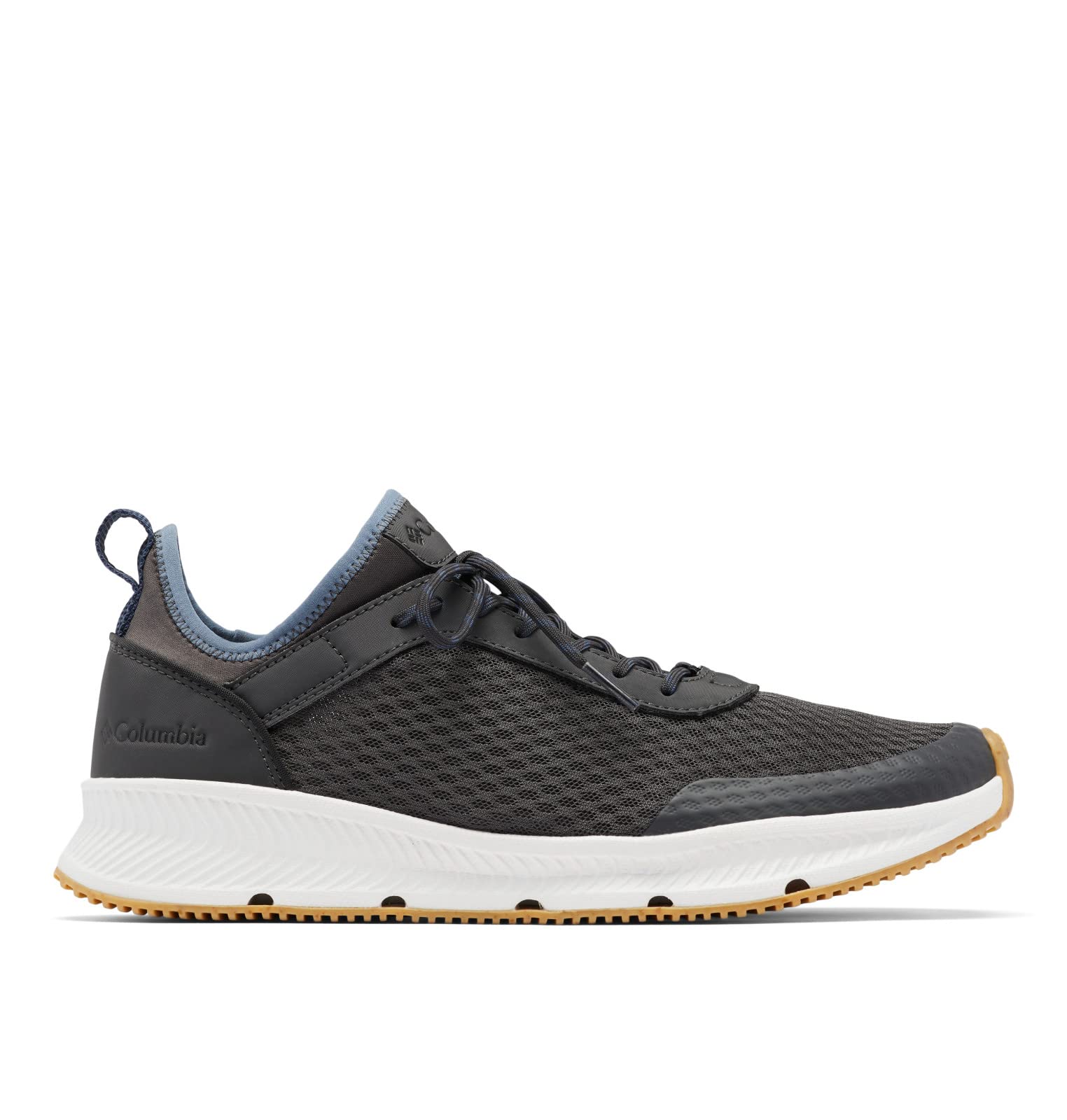 Columbia Mens Summertide Water Shoe, Black/Dark Stone, 11.5 US