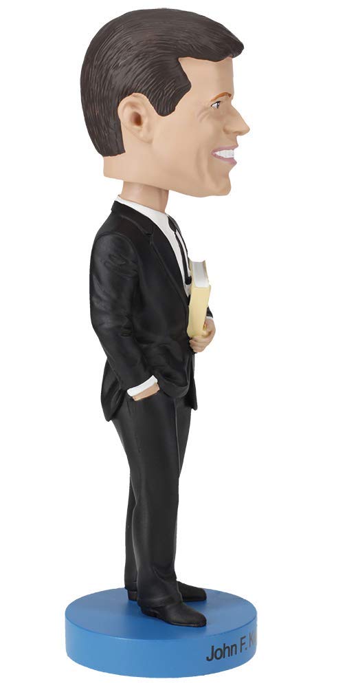 Royal Bobbles John F. Kennedy Bobblehead, Premium Polyresin Lifelike Figure, Unique Serial Number, Exquisite Detail
