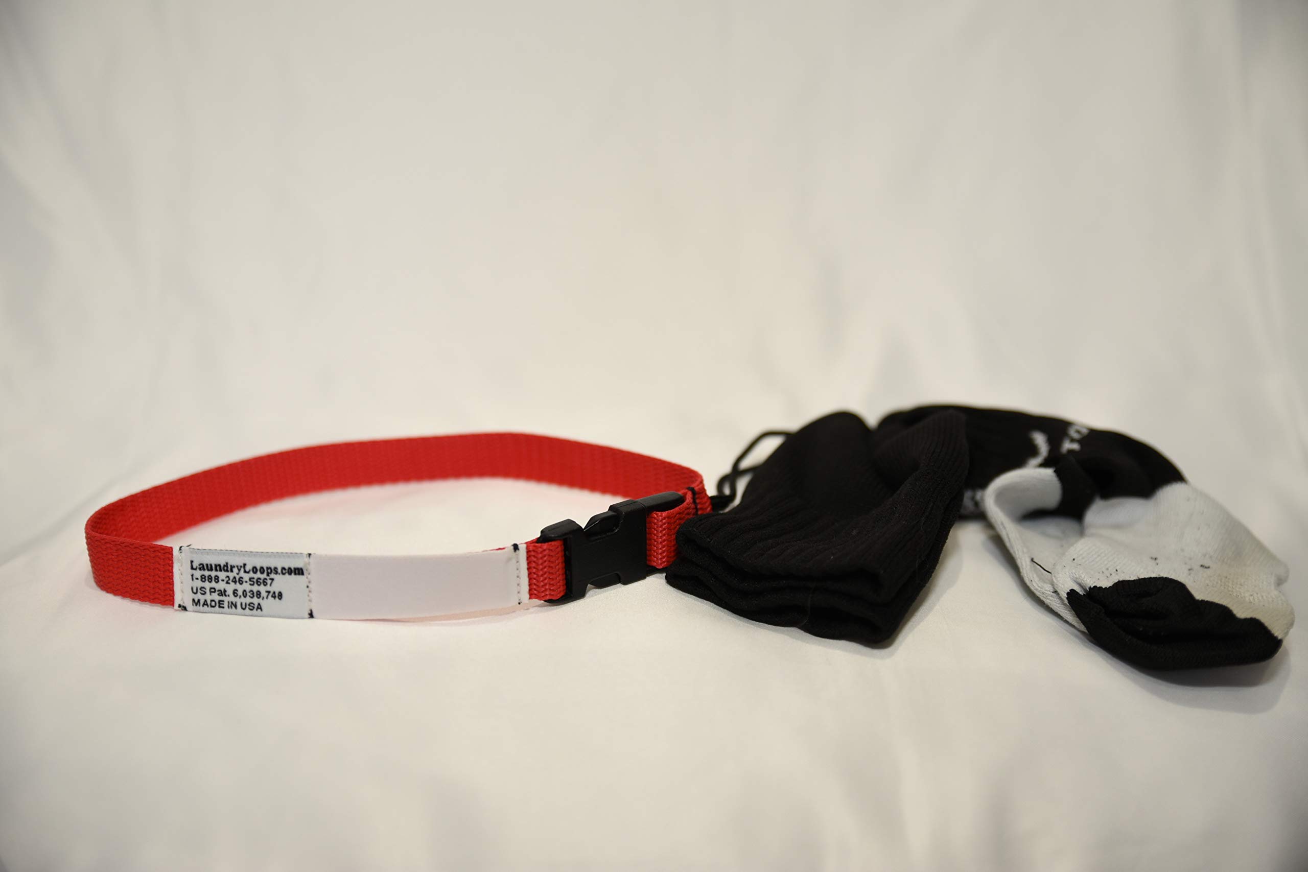 Laundry Loop with Sock Snare, Premium Sky Blue Laundering Strap