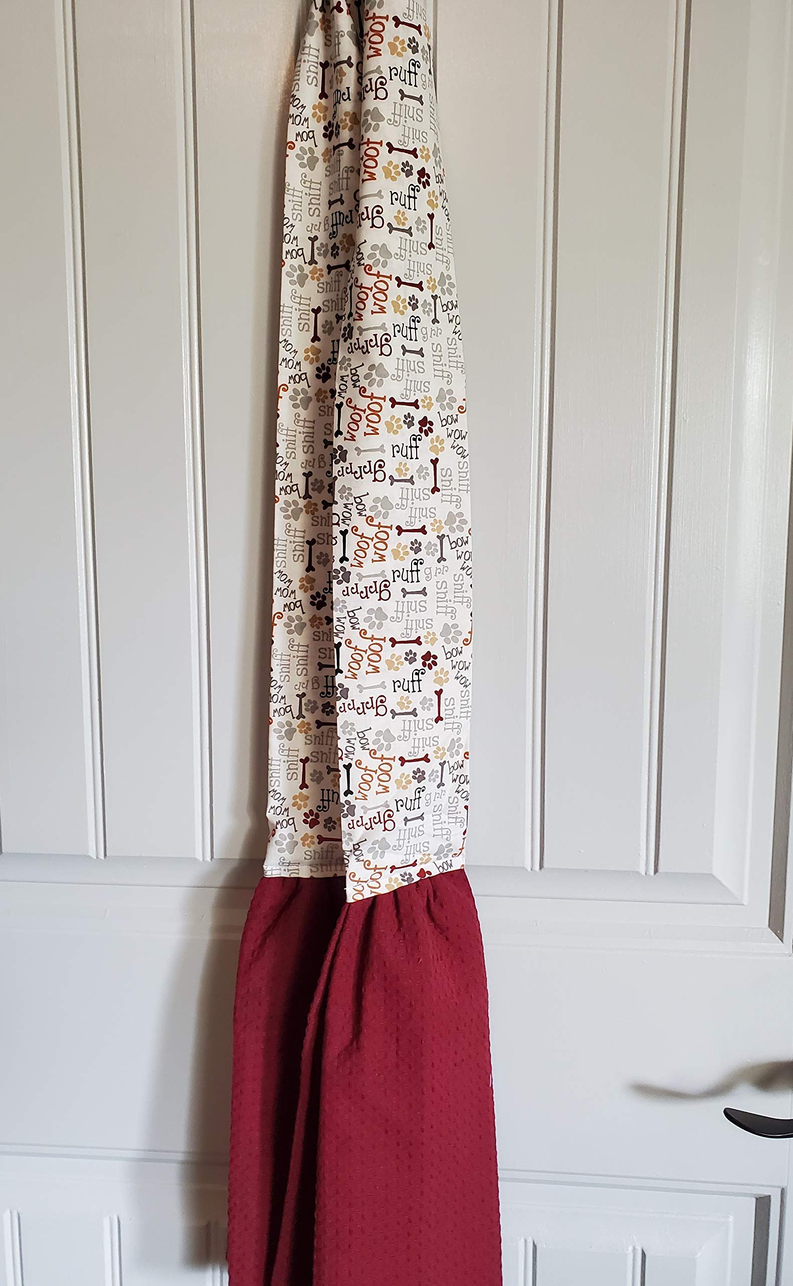 Dog Lover Neck Towel, Kitchen Boa, Neck Apron, Kitchen Neck Scarf, Kitchen Scarf, Baker’s Boa, Chef’s Towel, Cooking Towel, Grilling Towel, Gifts under $25, Ships Same/Next Day!