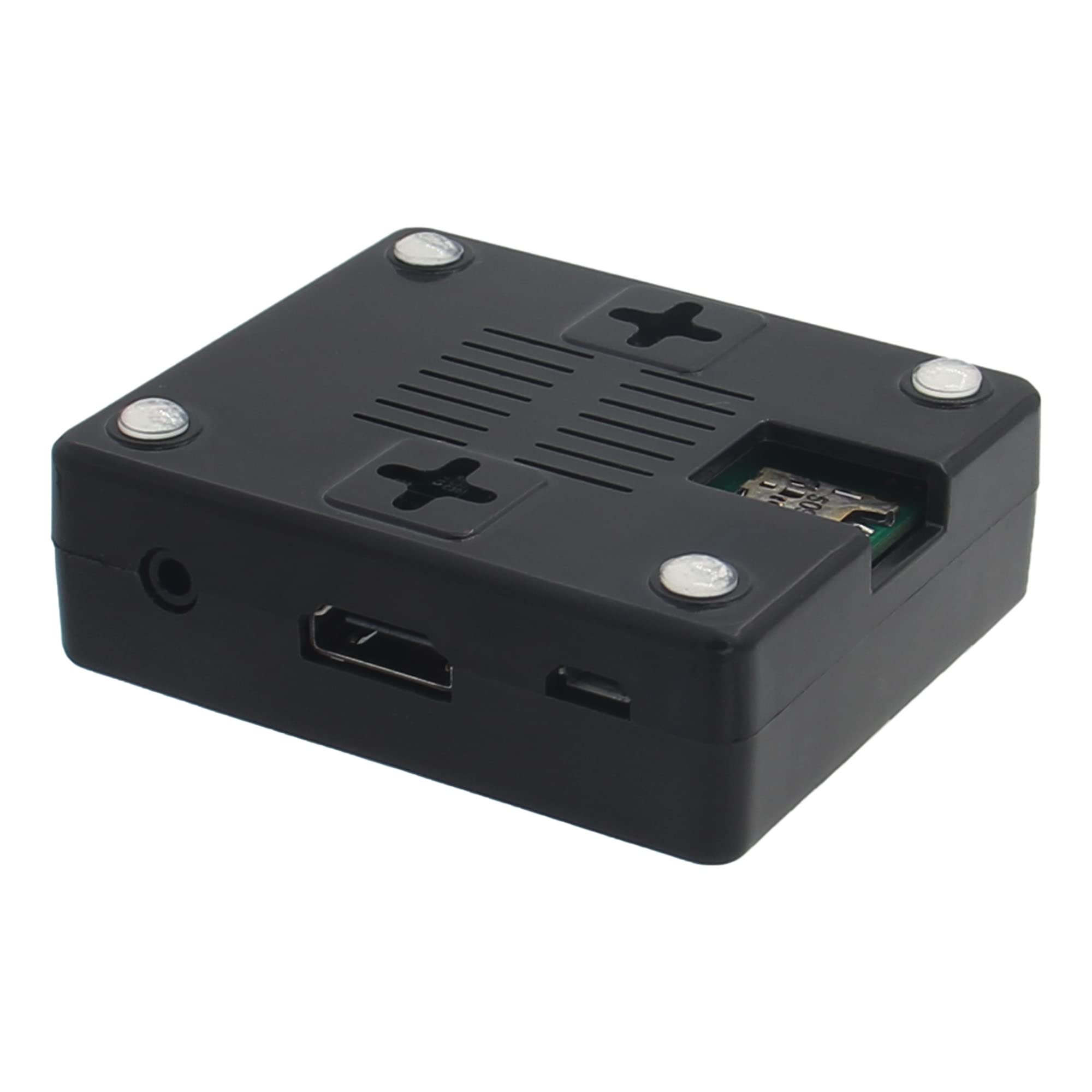 eleUniverse Case for Raspberry Pi 3A+, ABS Case with Cooling Fan Compatible with Raspberry Pi 3 Model A+ Plus/Raspberry Pi 1 Model A+
