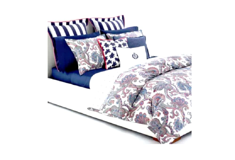 Lauren Ralph Lauren Carter Multi Paisley 3 Pc King Duvet Cover Set (King)