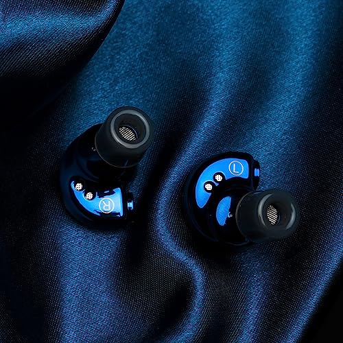 HiFiGo DUNU Falcon Ultra 1DD in-Ear Monitors, Upgraded Single Dynamic Driver with Magnesium Alloy Diaphragm IEMs in-Ear Earphones (Klein Blue)