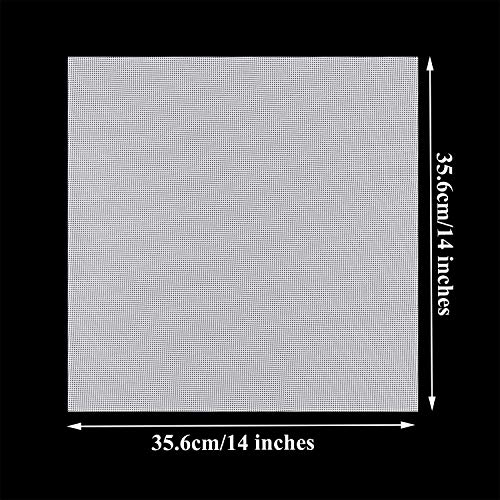 Superior 9 Pack Super Non-stick, Dupont Teflon Re-usable Food Dehydrator Sheets for Excalibur 2500, 2900, 3500, 3900 or 3926t. Sheet Measures 14β X 14β Fits Excalibur 5 and 9 Trays.