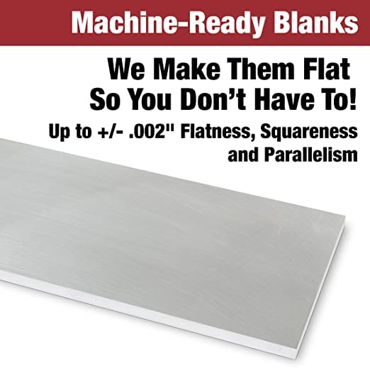 TCI Precision Metals 316 Stainless Steel Sheets Metal Plates Precision Ground Flat and Milled 3.000” Thick X 6.000 X 12.000