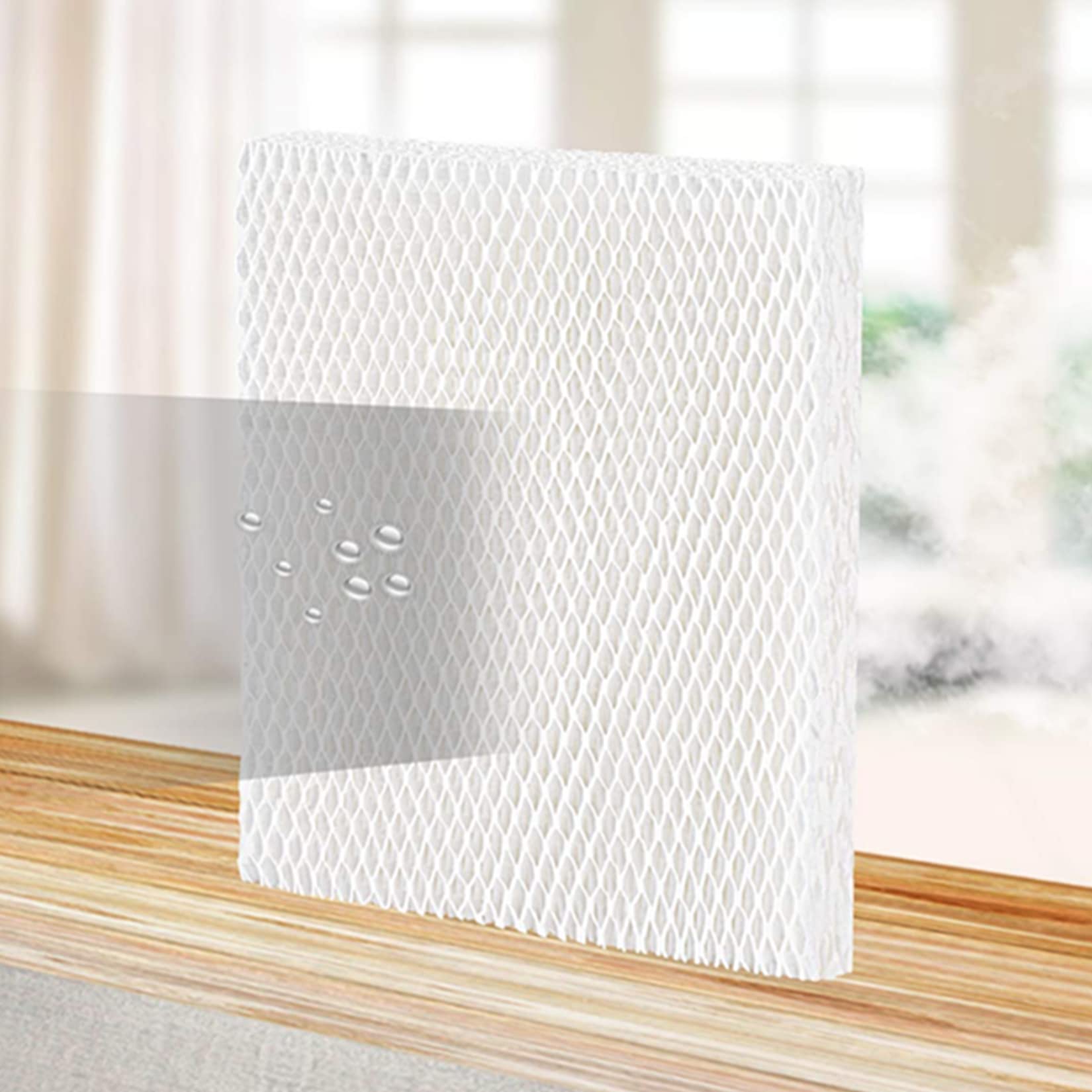 Uknesfrod Humidifier Filter T Replacement for Part # HFT600, HFT600T, HFT600PDQ Compatible with Honeywell Humidifier HEV615 HEV620-4Pack