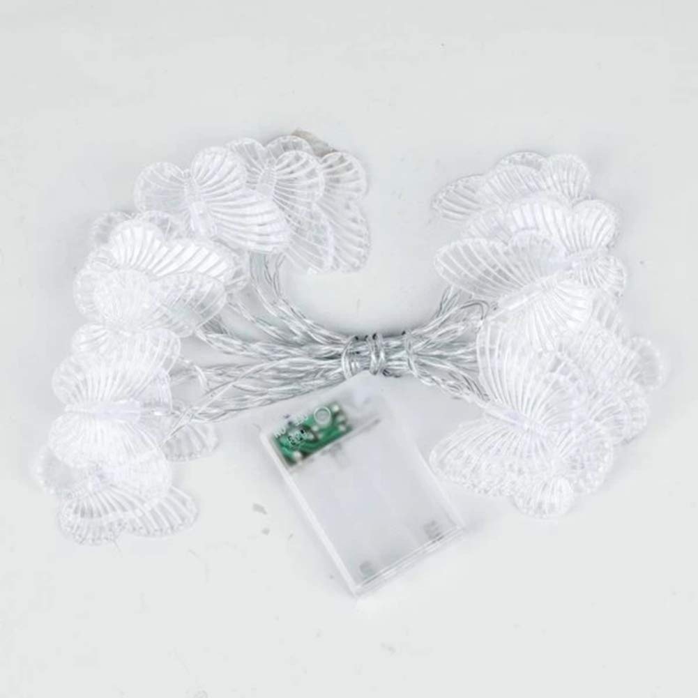Yehapp 10ft 20 LEDs String Lights Dragonfly Butterfly String Lights Battery Powered for Home Party Garden Decor