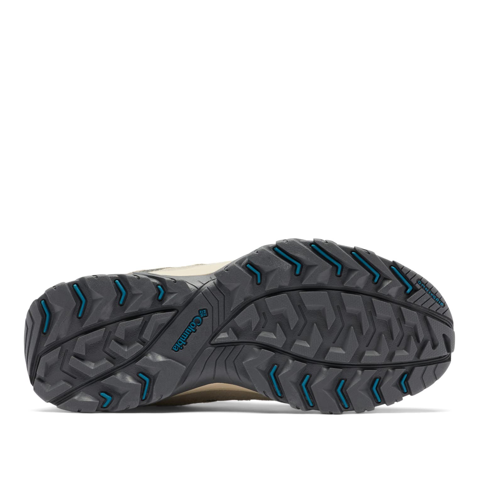 Columbia Women’s Crestwood Waterproof Hiking Shoe, Pebble/Lagoon, 10