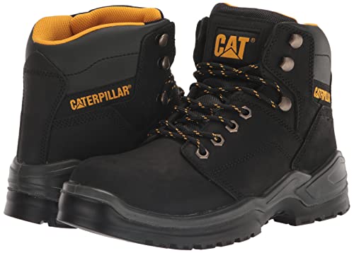 Cat Footwear Men's Striver Steel Toe Industrial Boot, BLACK, 7