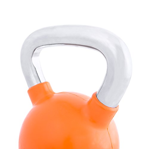 CAP Barbell Color Coated Kettlebell with Chrome Handle, 20 lb