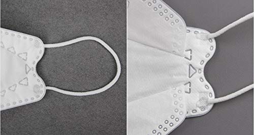 CO&BO [Pack of 10] Well-Being Hygiene KF94 Face Masks WK-950 White [Individually Packaged] - Made In Korea
