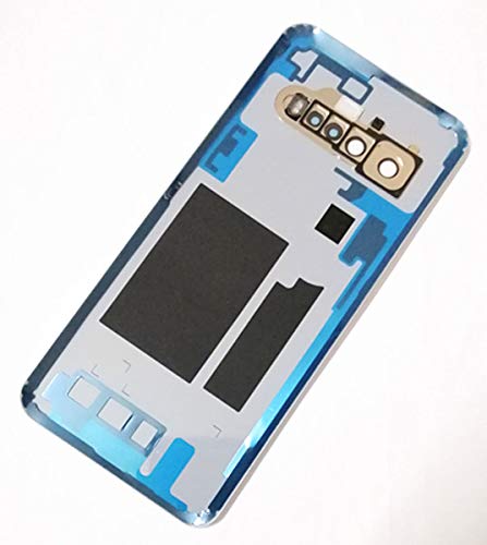 V60 ThinQ Back Glass Cover Replacement Housing Door with Tape Parts for LG V60 ThinQ V600 5G All Model with USB to Type-c Cable +Tools (Classy White)