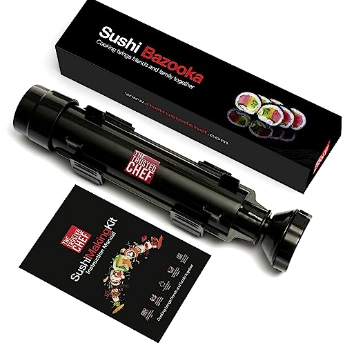 Sushi Bazooka Sushi Maker– The Trusted Chef - It's the Magic Wand. Our Bazooka Sushi Maker comes with step by step instructions, video and recipes to get you started. A great gift too