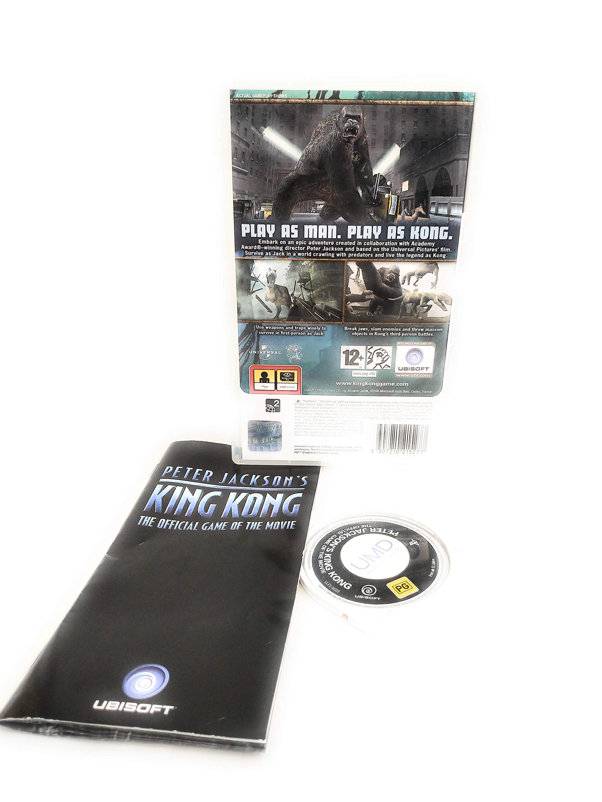 PSP Peter Jackson's King Kong, the Official Game of the Movie 12+