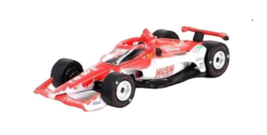 Greenlight 11581 2023 Indianapolis 500 Podium 3-Car Set #2 Josef Newgarden, 8 Marcus Ericsson, 14 Santino Ferrucci 1:64 Scale Indy 500 in Diorama Display Box