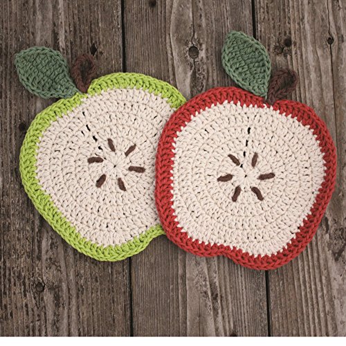 Lily 10201818705 Sugar 'N Cream Super Size Solid Yarn, 4oz, Gauge 4 Medium, 100% Cotton - Red - Machine Wash & Dry,Big Ball