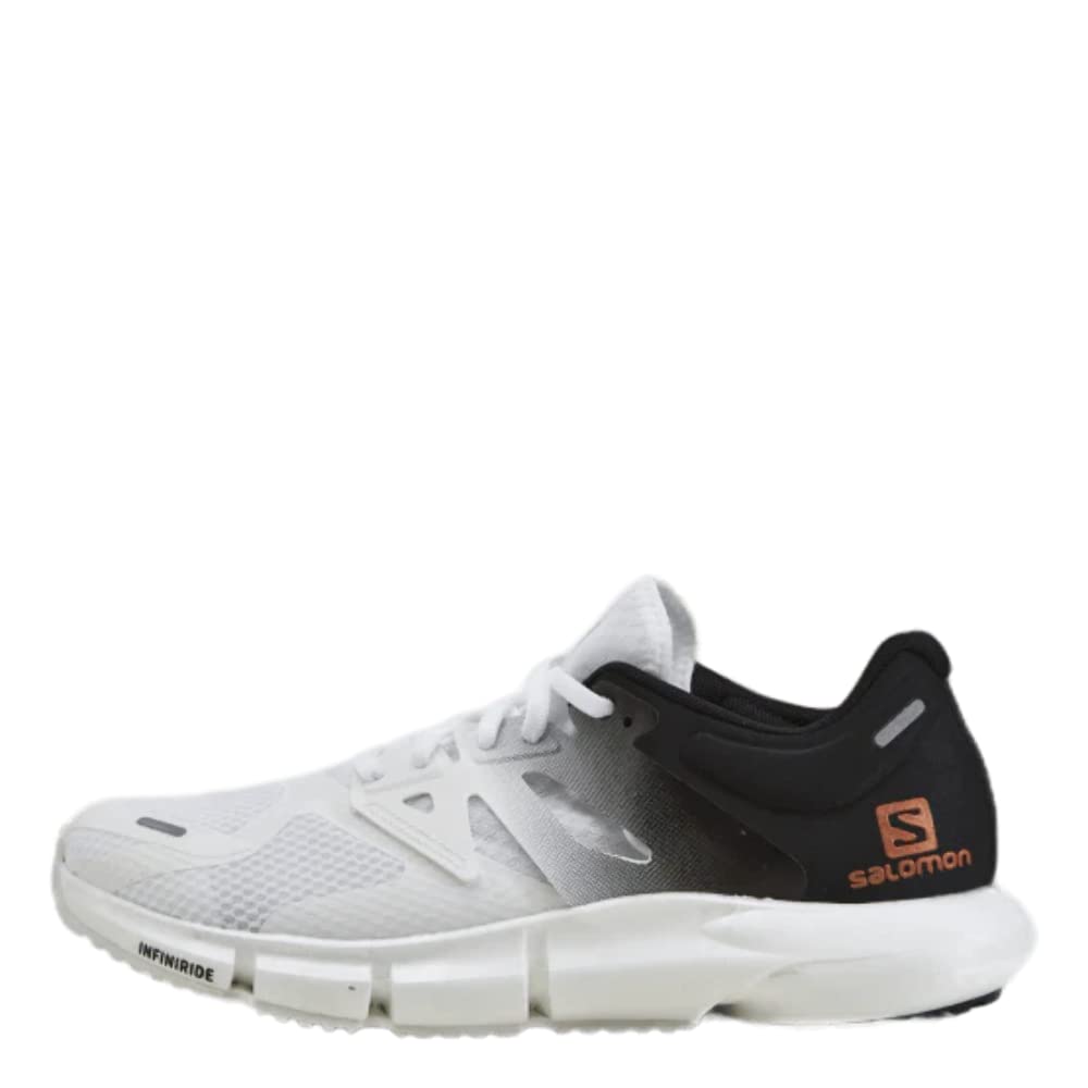 Salomon PREDICT2 Running Shoes for Men, White/Black/White, 11