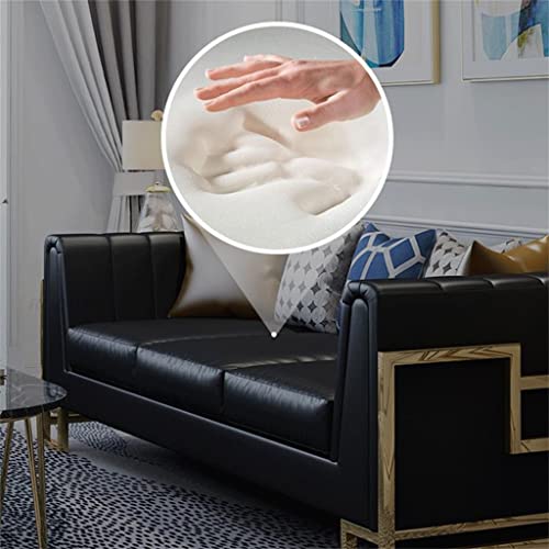 FZZDP Living Room Sofa 3 Seat Lounge Sofa Suitable for Home Or Office Leather Recliner Armchair Furniture