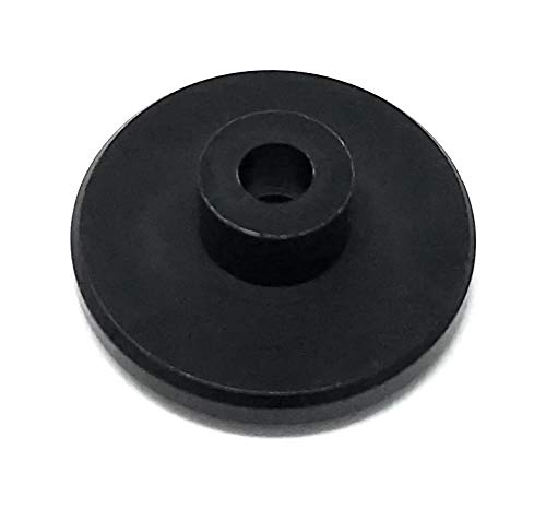 Vintage Forge Black Round String Retainer Guide Tree for Fender Precision Jazz Style Bass Guitars and Others with Screw BSR40-BLK