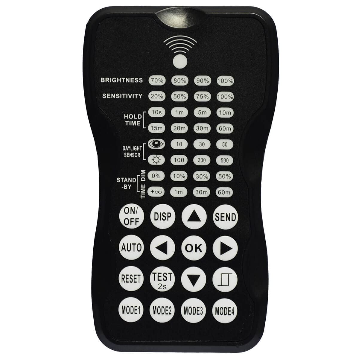 LEDONE 0-10V dimming Remote Control for High/Low Bay Daylight Sensor, LED Round High Bay, Shoebox, Canopy Light Sensor, (LOD-BRI819-B-D, LOC-ANT-5-4T Motion Sensor, Batteries not Included)