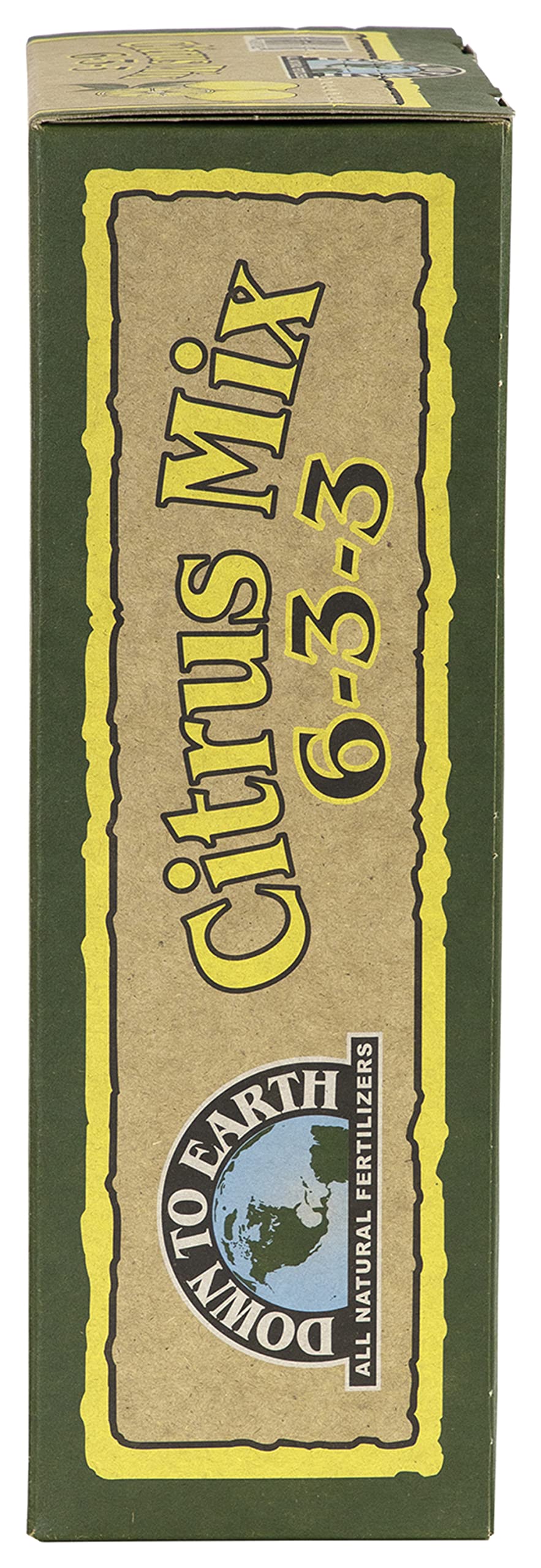 Down to Earth All Natural Fertilizers Organic Citrus Mix 6-3-3, 5 lb Box Fertilizer for Lemons, Limes, Oranges Citrus Trees