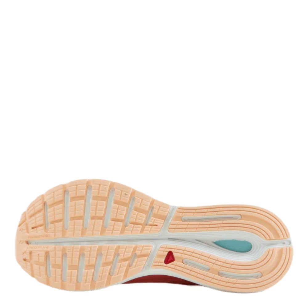 Salomon Sonic 4 Balance Running Shoes for Women, Persimon/White/Almond Cream, 10