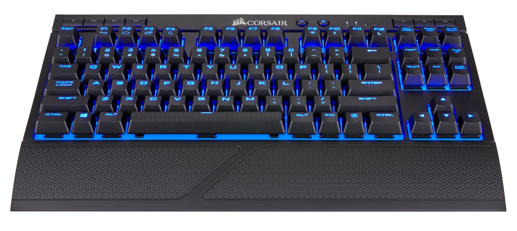 CORSAIR K63 Wireless Mechanical Gaming Keyboard, Backlit Blue Led, Cherry MX Red - Quiet & Linear (Renewed)